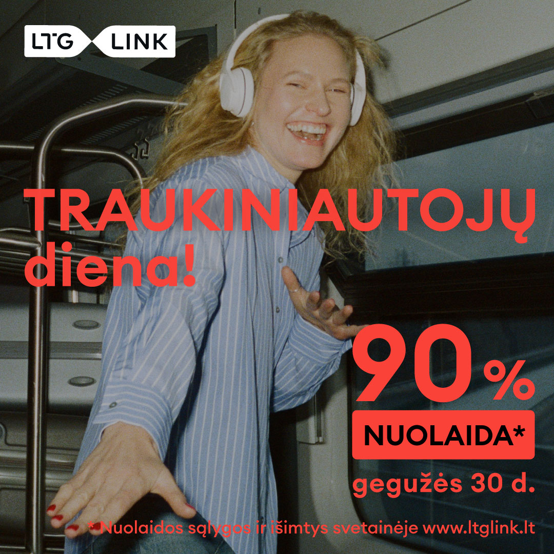 „LTG Link“ kviečia švęsti traukiniautojų dieną: gegužės 30 d. visiems vietinių maršrutų ...