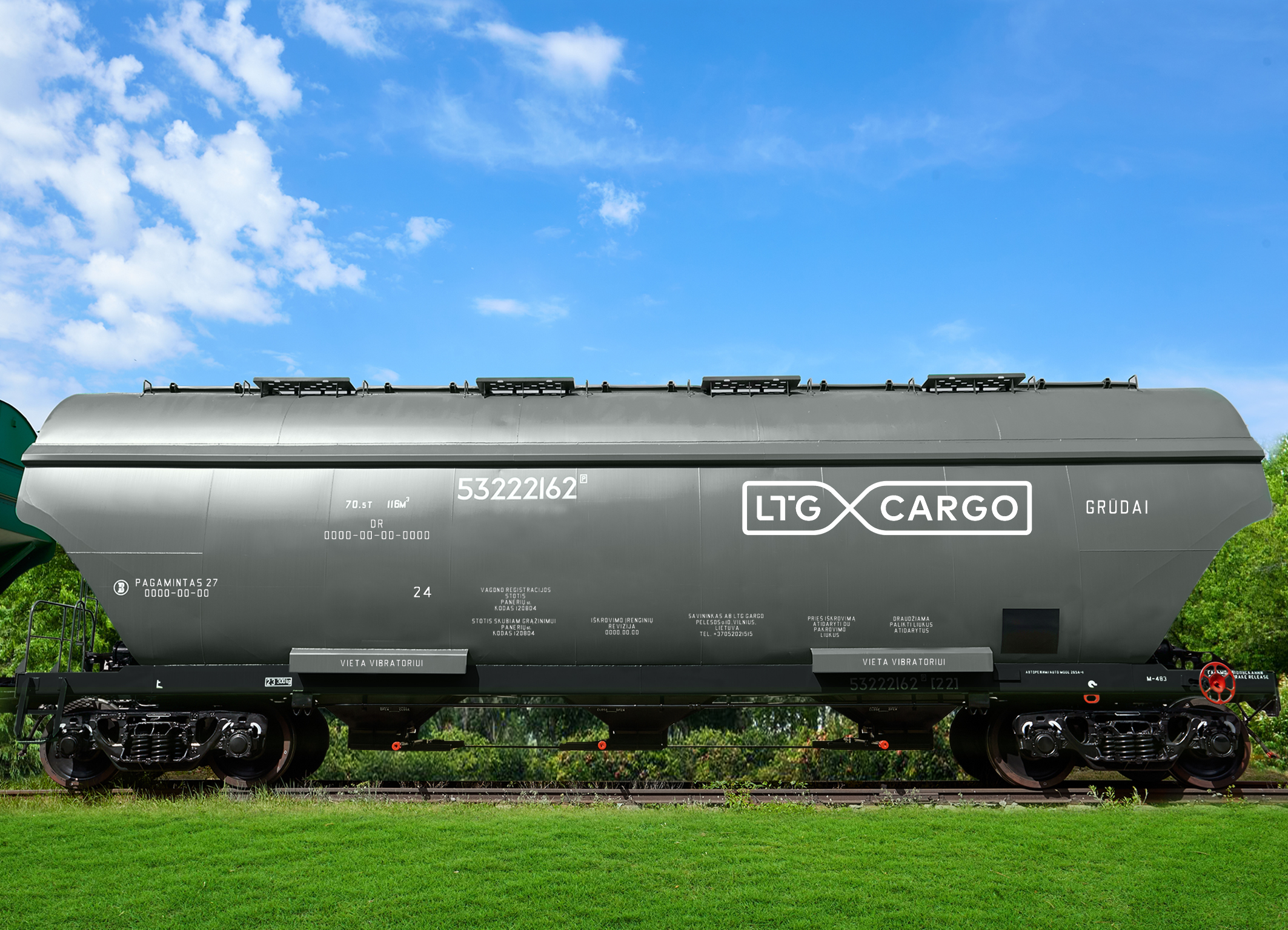 „LTG Cargo“ įsigijo 500 grūdvežių – pirmieji vagonai atkeliaus po kelių ...